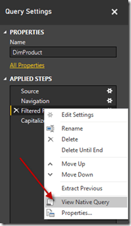 Power BI – Checking Query Folding With View Native Query – Devin Knight